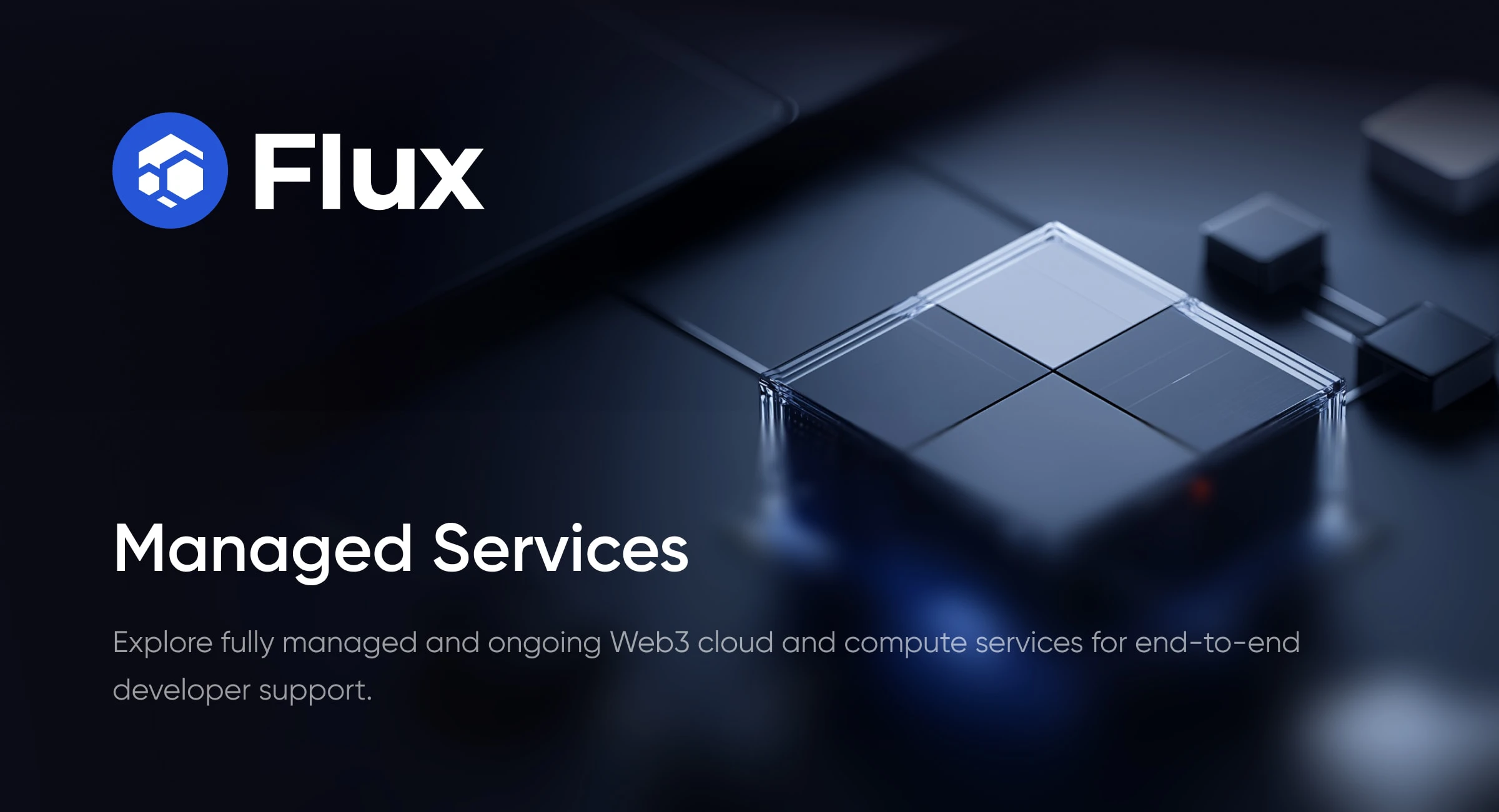 Fully Managed Web3 Cloud & AI Services by Flux